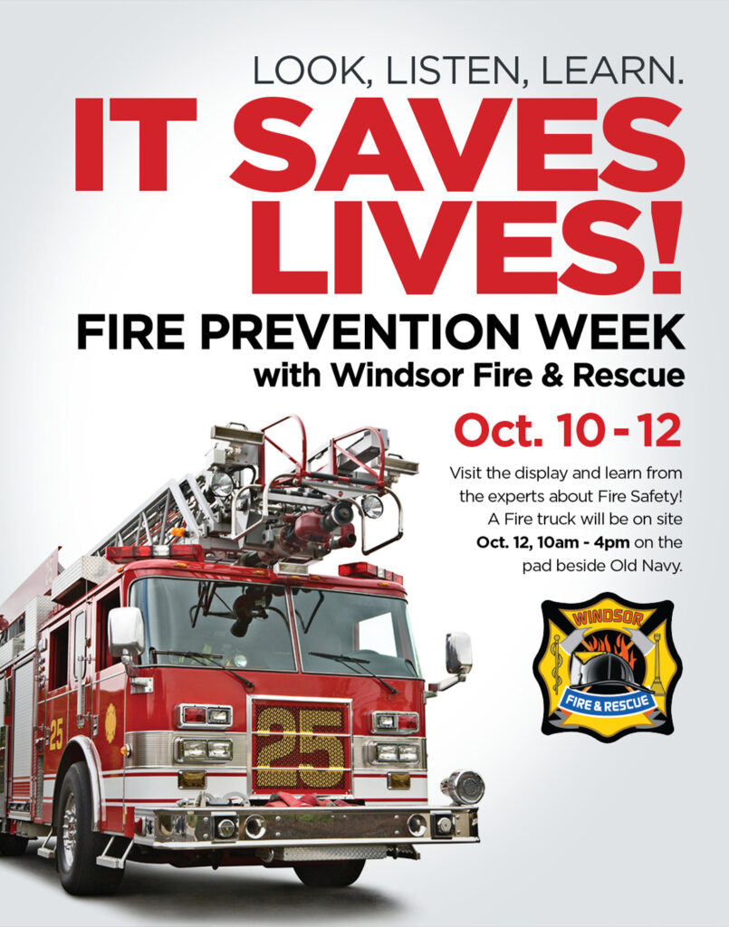 Fire Prevention Week - Windsor Fire & Rescue Services